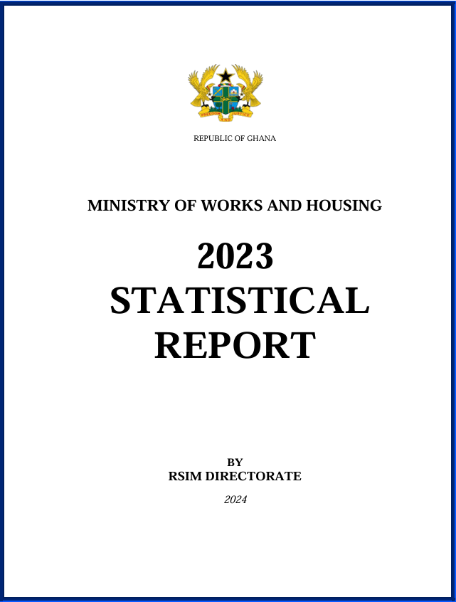 Ministry of Works and Housing – MWH - MINISTRY OF WORKS, HOUSING AND ...